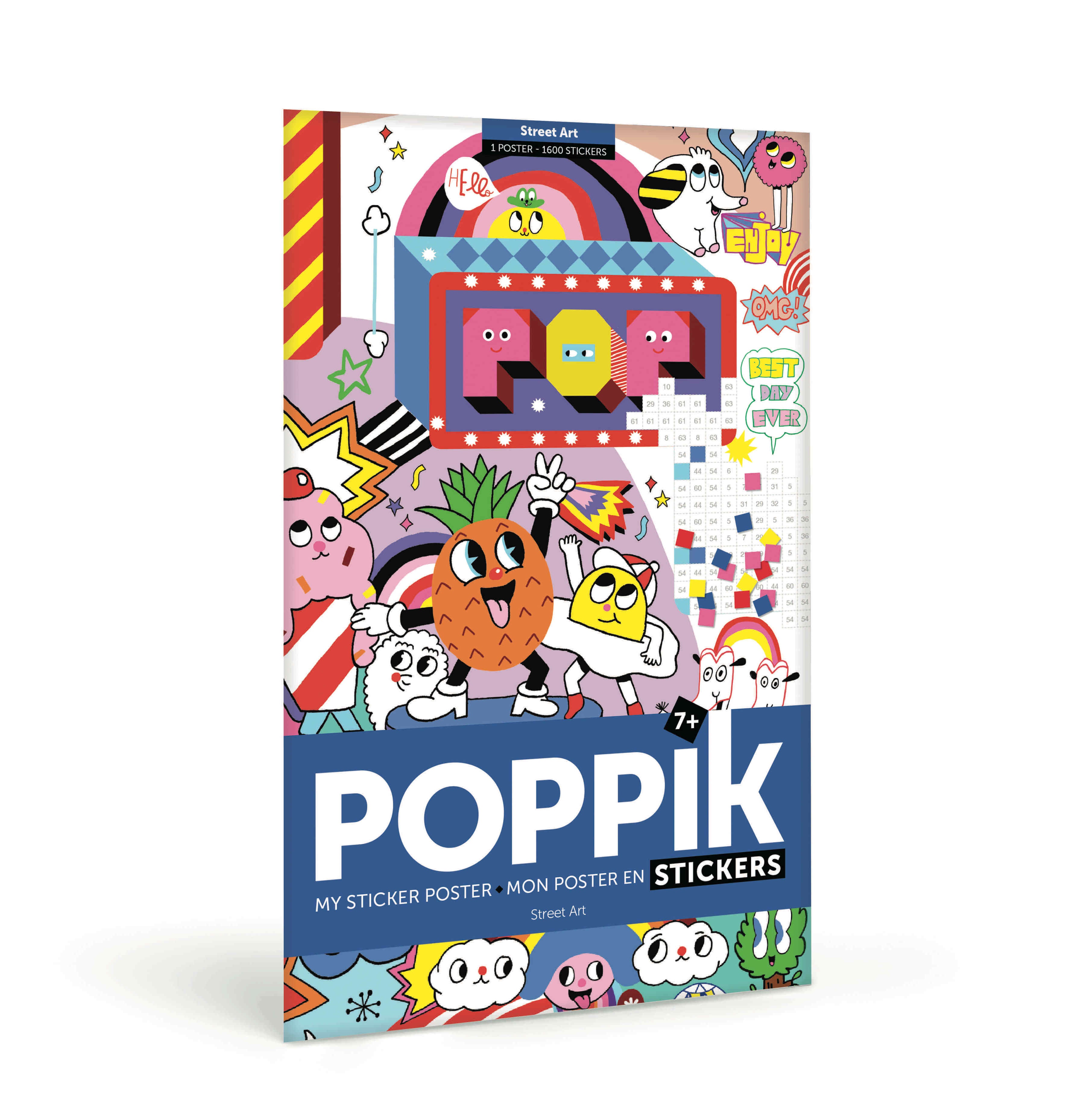Buy Poppik Discovery Sticker Poster Street Art at Our Kid